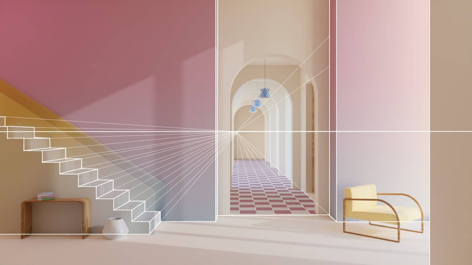 Le croquis de perspective - Niveau 1 - Les bases